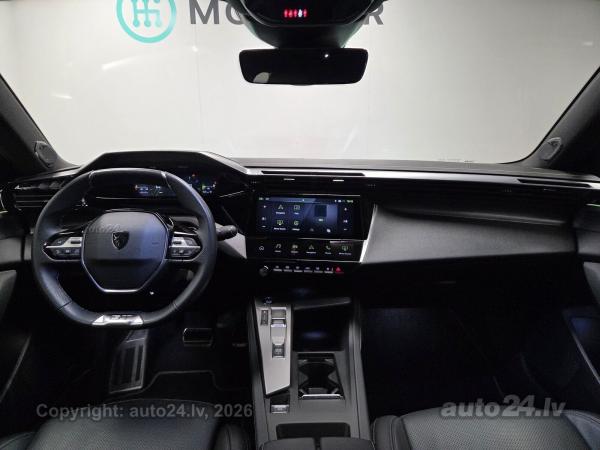 Black Peugeot 408 2024 in Tallinn, with an engine capacity of 1.20 L and mileage of 45 thousand km for 26900 €, photo 8 on AUTOMOTO.COM.LV