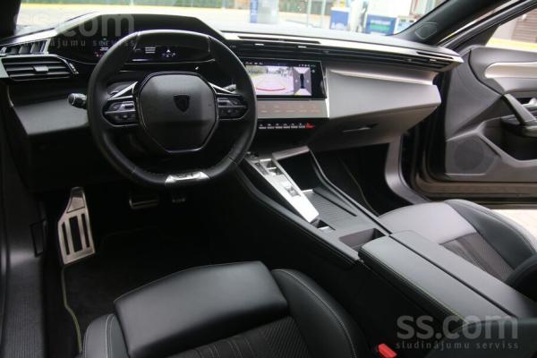 Melns Peugeot 408 2024 Rīga, ar dzinēja tilpumu 1.20 L un nobraukumu 26 tūkst. km par 24990 €, foto 9 vietnē AUTOMOTO.COM.LV