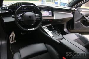 Black Peugeot 408 2024 in Riga, with an engine capacity of 1.20 L and mileage of 26 thousand km for 24990 €, photo 10 on AUTOMOTO.COM.LV