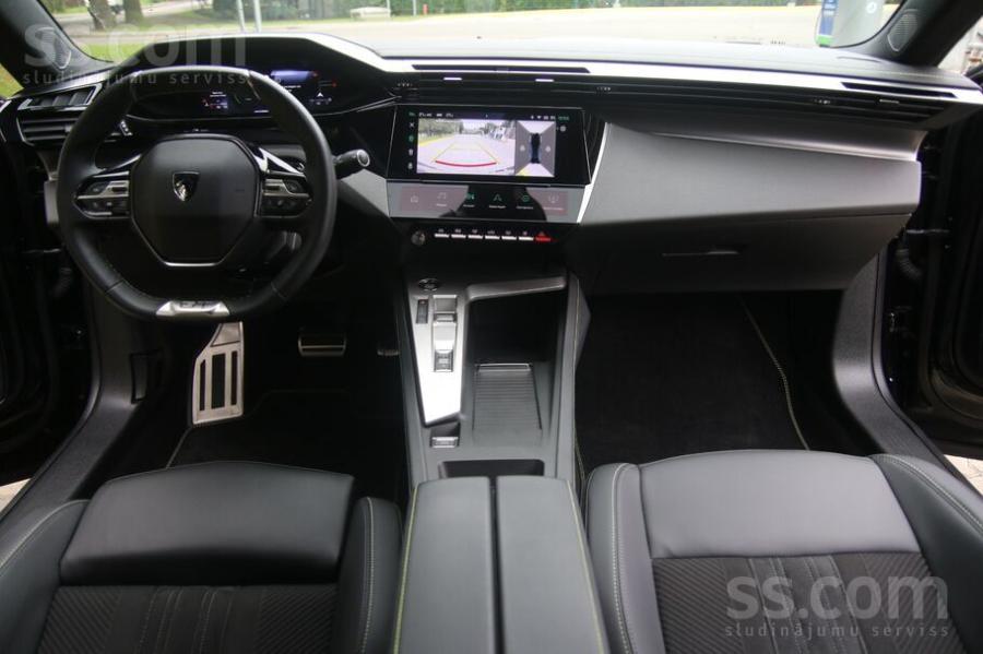 Black Peugeot 408 2024 in Riga, with an engine capacity of 1.20 L and mileage of 26 thousand km for 24990 €, photo 11 on AUTOMOTO.COM.LV