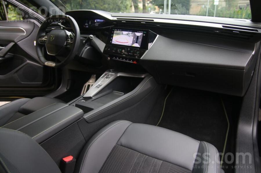 Black Peugeot 408 2024 in Riga, with an engine capacity of 1.20 L and mileage of 26 thousand km for 24990 €, photo 12 on AUTOMOTO.COM.LV
