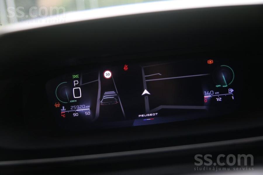 Black Peugeot 408 2024 in Riga, with an engine capacity of 1.20 L and mileage of 26 thousand km for 24990 €, photo 22 on AUTOMOTO.COM.LV