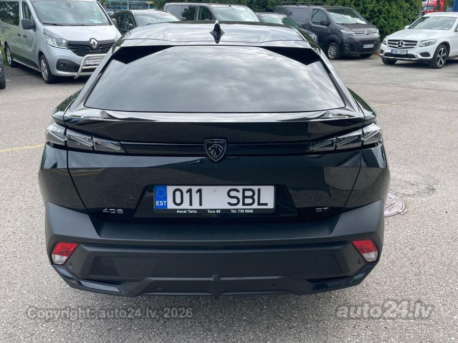 Melns Peugeot 408 2024 Tartu, ar dzinēja tilpumu 1.20 L un nobraukumu 26 tūkst. km par 27990 €, foto 7 vietnē AUTOMOTO.COM.LV