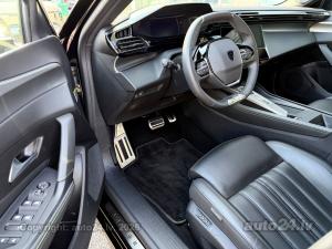 Black Peugeot 408 2024 in Tallinn, with an engine capacity of 1.20 L and mileage of 19 thousand km for 26900 €, photo 8 on AUTOMOTO.COM.LV