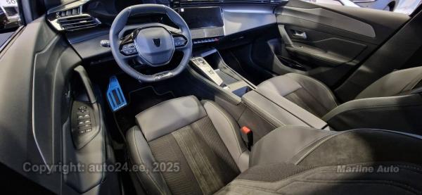 Melns Peugeot 408 2025 Pērnava, ar dzinēja tilpumu 1.20 L un nobraukumu 5 tūkst. km par 30960 €, foto 3 vietnē AUTOMOTO.COM.LV