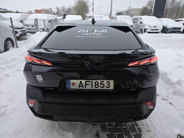 Melns Peugeot 408 2025 Klaipėda, ar dzinēja tilpumu 1.20 L un nobraukumu 3 tūkst. km par 32000 €, foto 4 vietnē AUTOMOTO.COM.LV