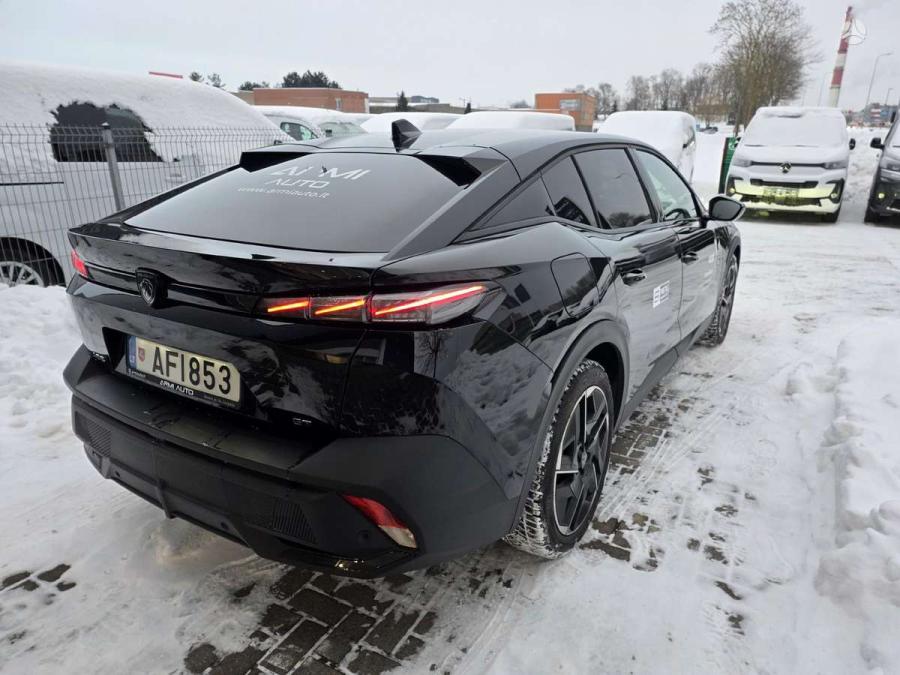 Melns Peugeot 408 2025 Klaipėda, ar dzinēja tilpumu 1.20 L un nobraukumu 3 tūkst. km par 32000 €, foto 6 vietnē AUTOMOTO.COM.LV