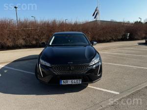 Black Peugeot 408 2023 in Riga, with an engine capacity of 1.20 L and mileage of 79 thousand km for 17900 €, photo  on AUTOMOTO.COM.LV