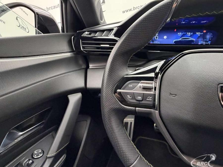 Blue Peugeot 408 2023 in Vilnius, with an engine capacity of 1.20 L and mileage of 17 thousand km for 25000 €, photo 31 on AUTOMOTO.COM.LV