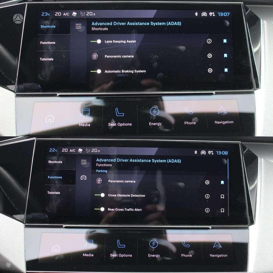 Синий Пежо 408 2023 в Вильнюс, объемом двигателя 1.60 л и пробегом 25 тыс. км за 32490 €, фото 14 на AUTOMOTO.COM.LV