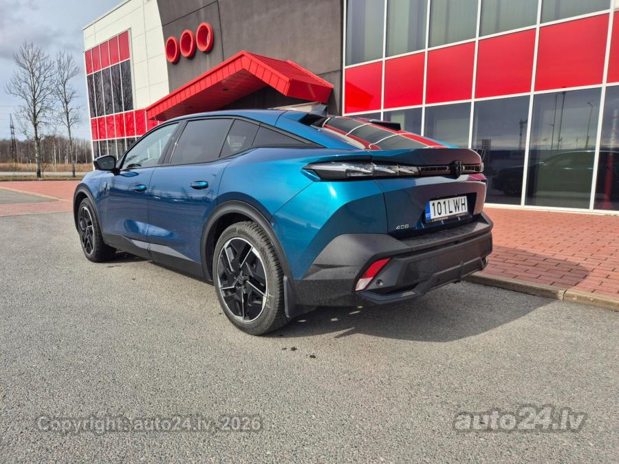 Blue Peugeot 408 2023 in Tallinn, with an engine capacity of 1.20 L and mileage of 33 thousand km for 24900 €, photo 4 on AUTOMOTO.COM.LV