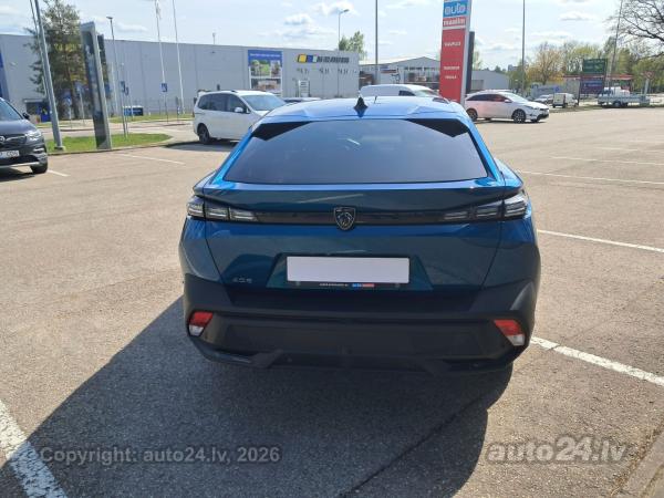 Blue Peugeot 408 2023 in Valga, with an engine capacity of 1.20 L and mileage of 58 thousand km for 26900 €, photo 4 on AUTOMOTO.COM.LV