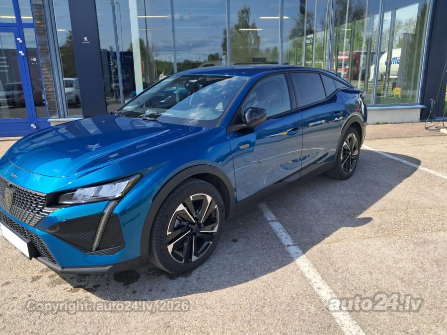 Синий Пежо 408 2023 в Валга, объемом двигателя 1.20 л и пробегом 58 тыс. км за 26900 €, фото 7 на AUTOMOTO.COM.LV