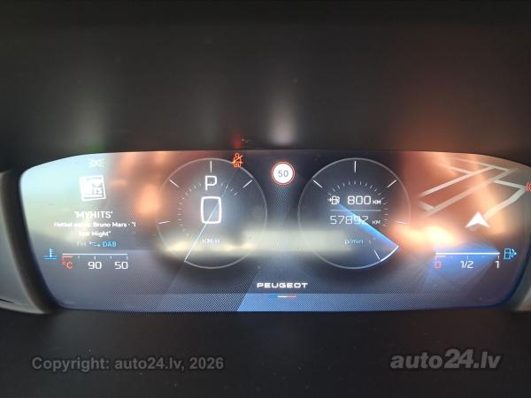 Blue Peugeot 408 2023 in Valga, with an engine capacity of 1.20 L and mileage of 58 thousand km for 26900 €, photo 8 on AUTOMOTO.COM.LV