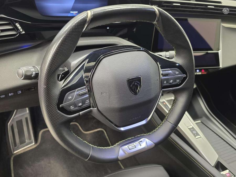 Blue Peugeot 408 2023 in Vilnius, with an engine capacity of 1.60 L and mileage of 50 thousand km for 28900 €, photo 16 on AUTOMOTO.COM.LV
