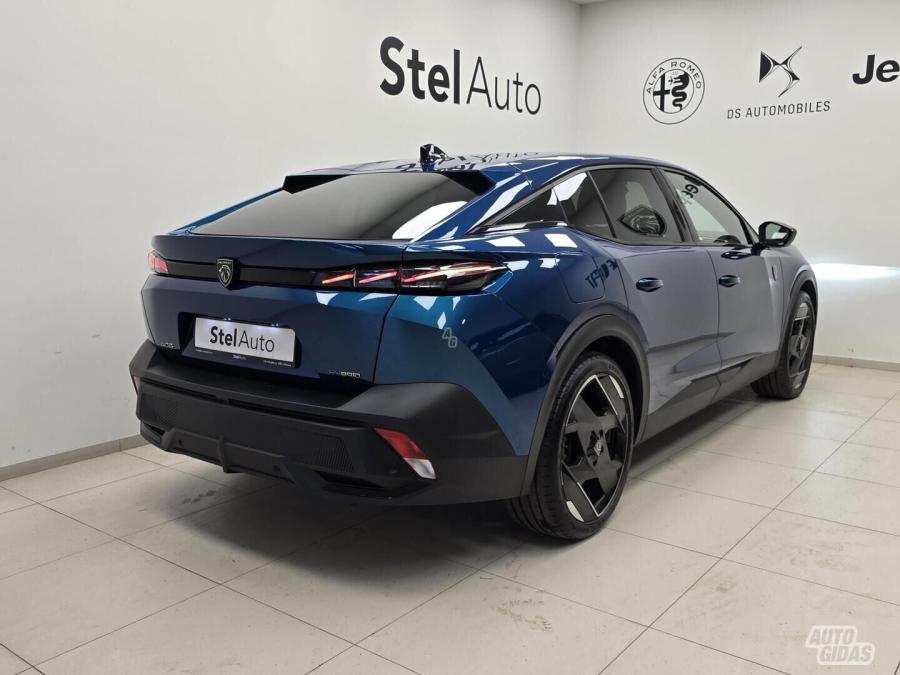 Blue Peugeot 408 2023 in Vilnius, with an engine capacity of 1.60 L and mileage of 50 thousand km for 28900 €, photo 6 on AUTOMOTO.COM.LV