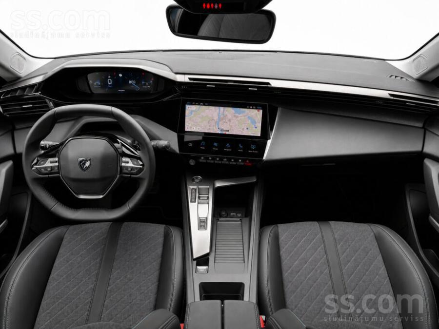 Blue Peugeot 408 2023 in Riga, with an engine capacity of 1.20 L and mileage of 52 thousand km for 22890 €, photo 8 on AUTOMOTO.COM.LV