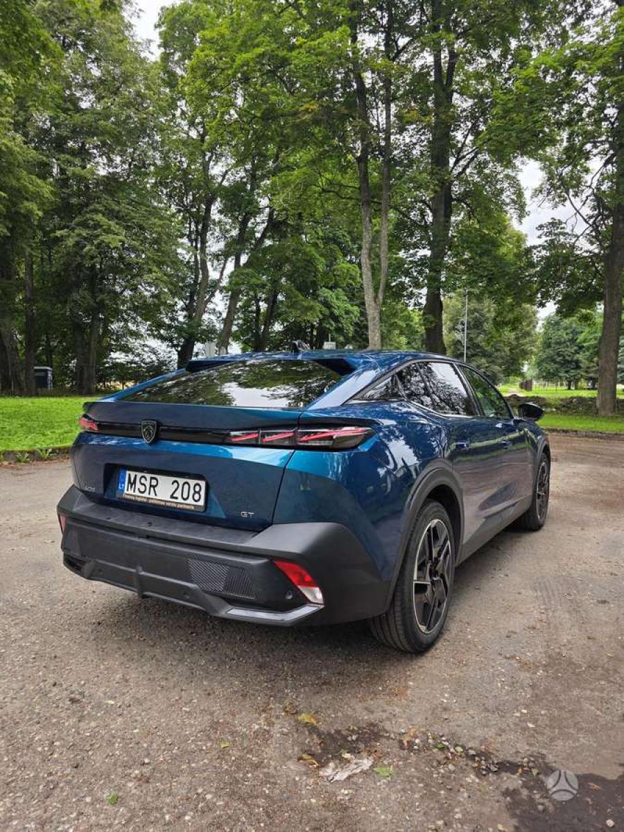 Blue Peugeot 408 2023 in Vilnius, with an engine capacity of 1.20 L and mileage of 48 thousand km for 23500 €, photo 10 on AUTOMOTO.COM.LV