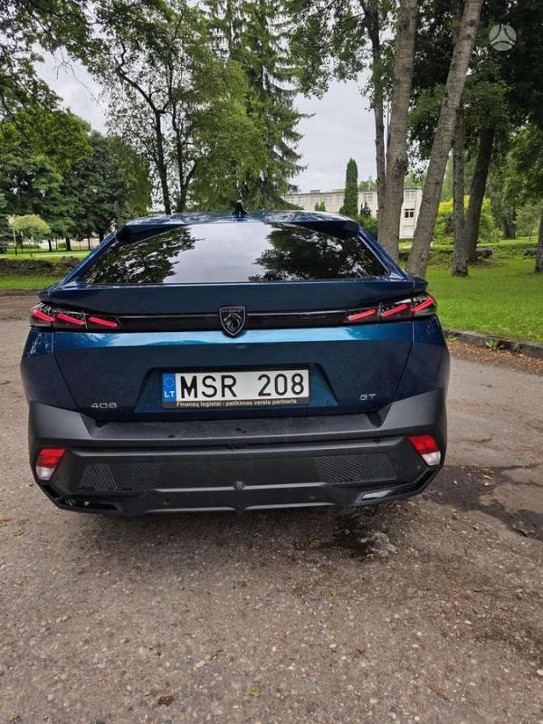 Синий Пежо 408 2023 в Вильнюс, объемом двигателя 1.20 л и пробегом 48 тыс. км за 23500 €, фото 10 на AUTOMOTO.COM.LV
