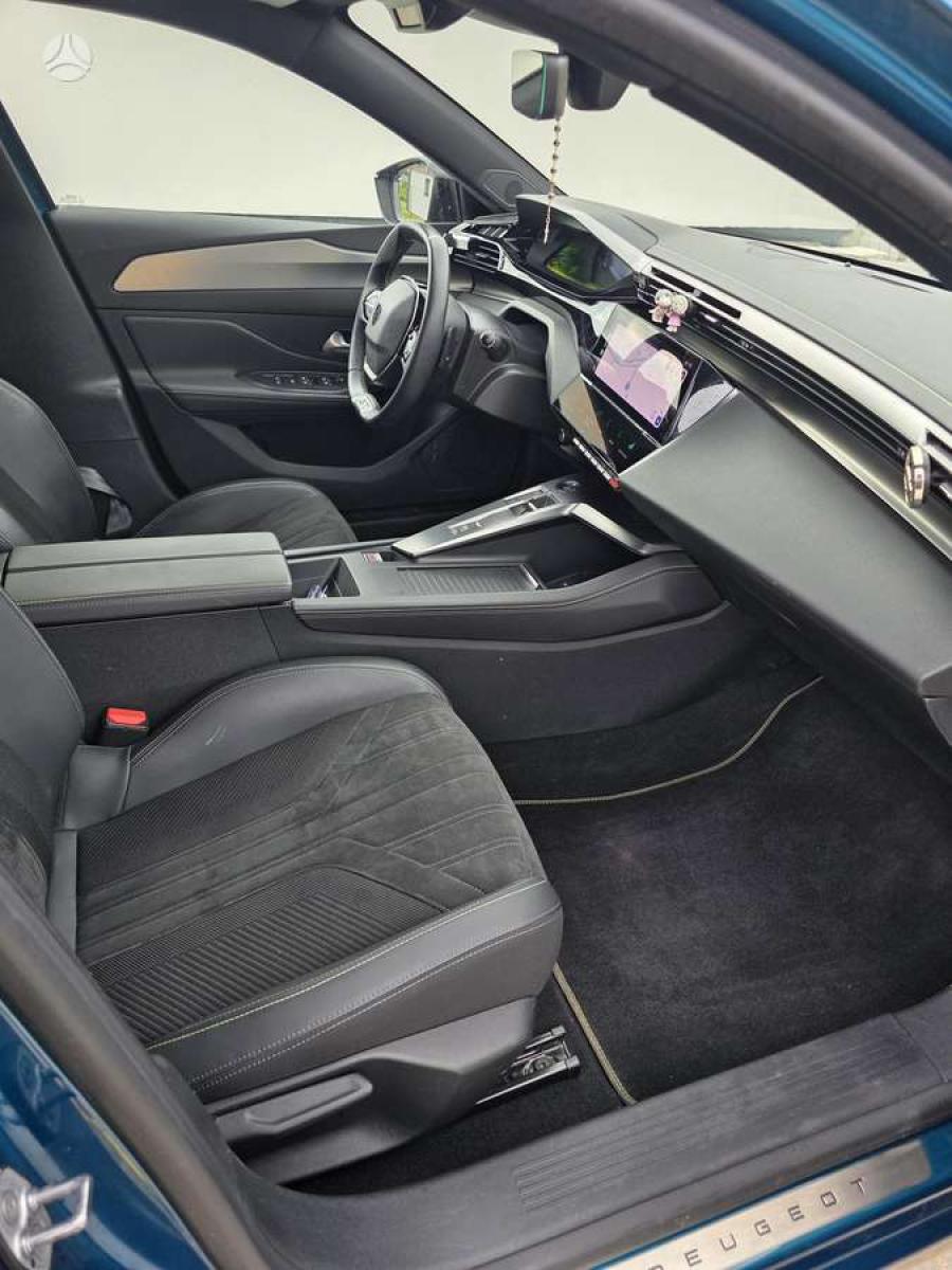 Blue Peugeot 408 2023 in Vilnius, with an engine capacity of 1.20 L and mileage of 48 thousand km for 23500 €, photo 15 on AUTOMOTO.COM.LV