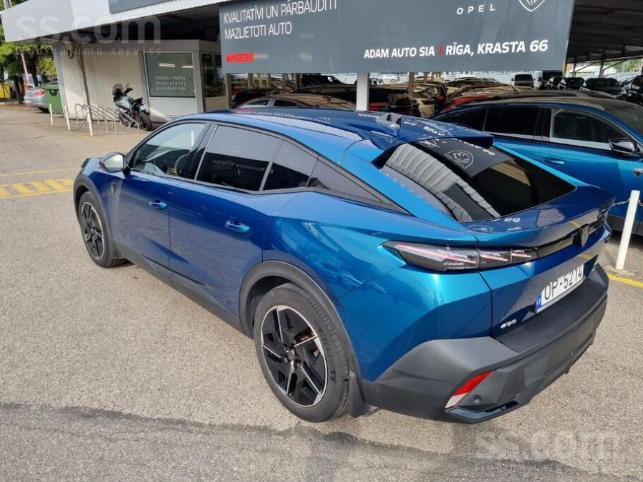 Zils Peugeot 408 2023 Rīga, ar dzinēja tilpumu 1.20 L un nobraukumu 51 tūkst. km par 25700 €, foto 5 vietnē AUTOMOTO.COM.LV