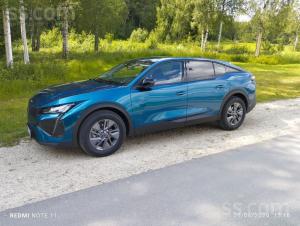 Синий Пежо 408 2024 в Алуксне, объемом двигателя 1.20 л и пробегом 35 тыс. км за 23500 €, фото 5 на AUTOMOTO.COM.LV