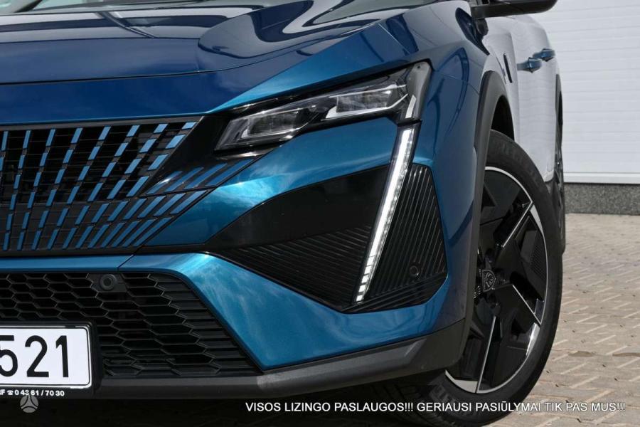 Blue Peugeot 408 2024 in Kretinga, with an engine capacity of 1.60 L and mileage of 93 thousand km for 23199 €, photo 6 on AUTOMOTO.COM.LV
