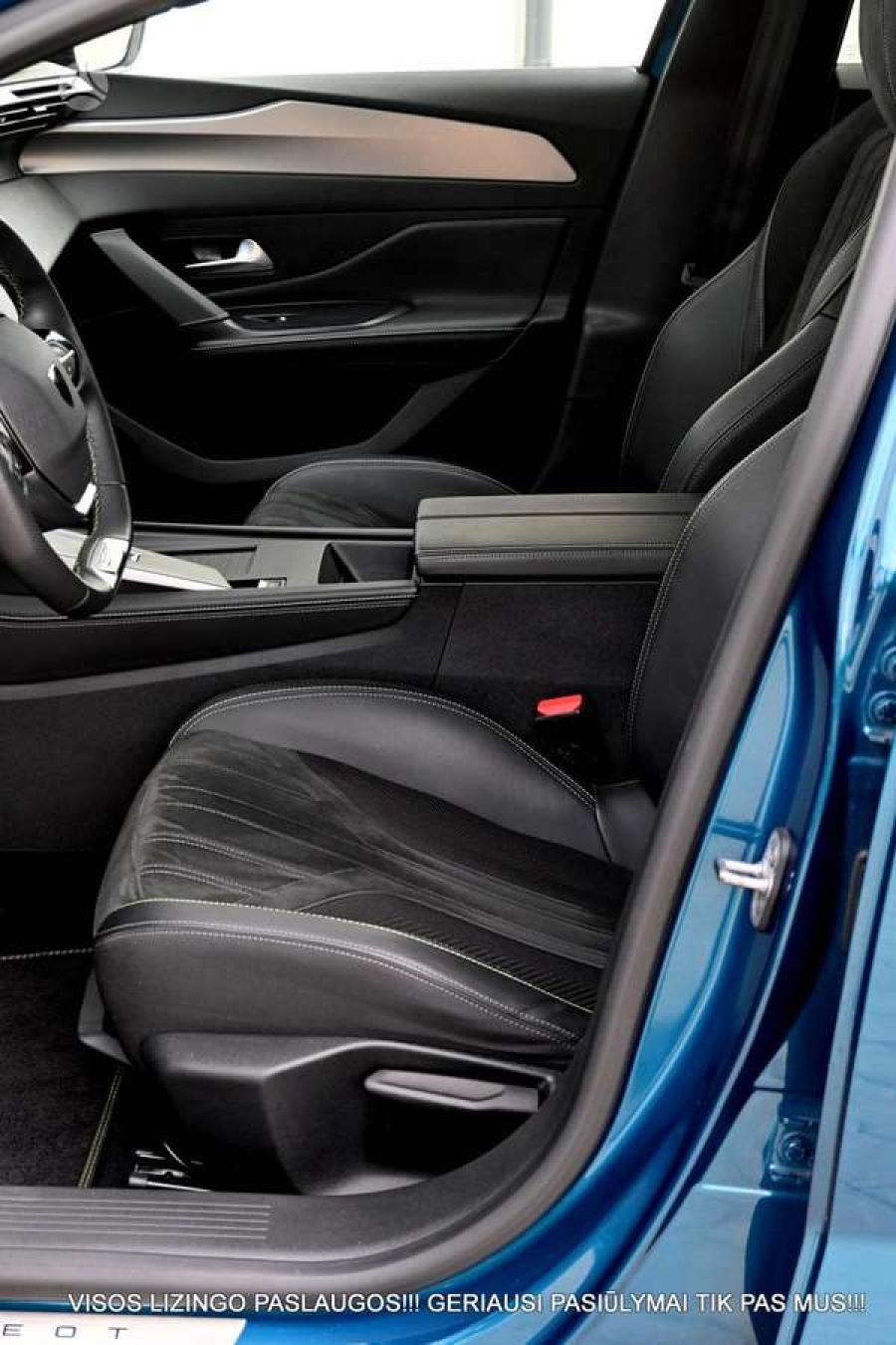 Blue Peugeot 408 2024 in Kretinga, with an engine capacity of 1.60 L and mileage of 93 thousand km for 23199 €, photo 19 on AUTOMOTO.COM.LV
