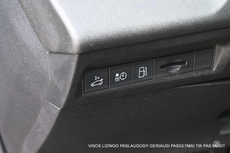 Blue Peugeot 408 2024 in Kretinga, with an engine capacity of 1.60 L and mileage of 93 thousand km for 23199 €, photo 23 on AUTOMOTO.COM.LV