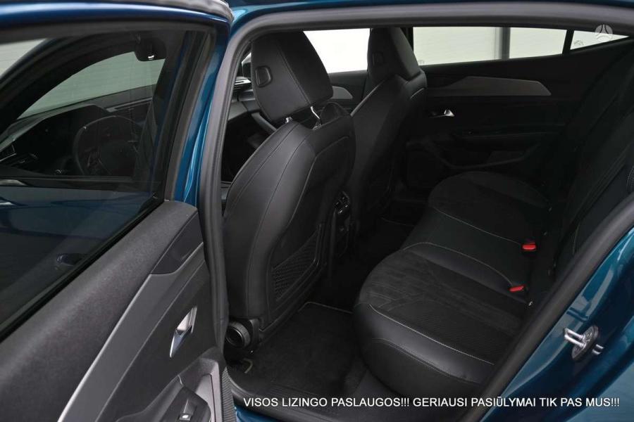 Blue Peugeot 408 2024 in Kretinga, with an engine capacity of 1.60 L and mileage of 93 thousand km for 23199 €, photo 25 on AUTOMOTO.COM.LV