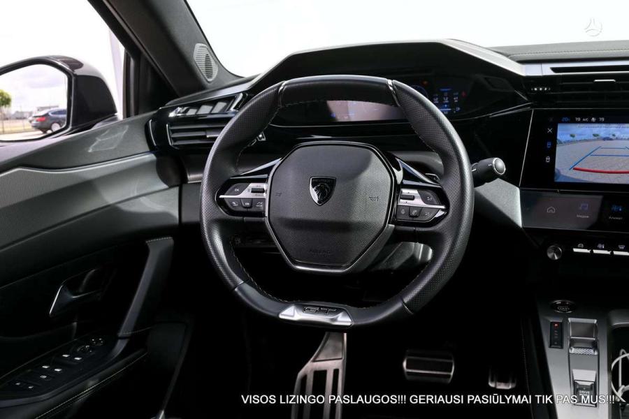 Blue Peugeot 408 2024 in Kretinga, with an engine capacity of 1.60 L and mileage of 93 thousand km for 23199 €, photo 31 on AUTOMOTO.COM.LV
