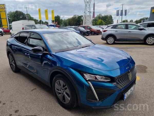 Blue Peugeot 408 2025 in Riga, with an engine capacity of 1.20 L and mileage of 34 thousand km for 25500 €, photo 4 on AUTOMOTO.COM.LV