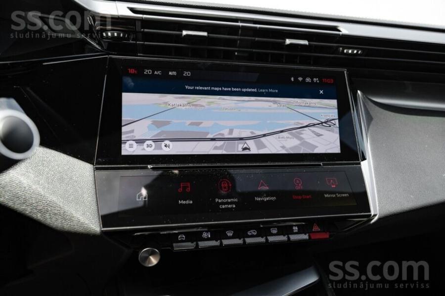 Синий Пежо 408 2023 в Рига, объемом двигателя 1.20 л и пробегом 55 тыс. км за 22900 €, фото 20 на AUTOMOTO.COM.LV