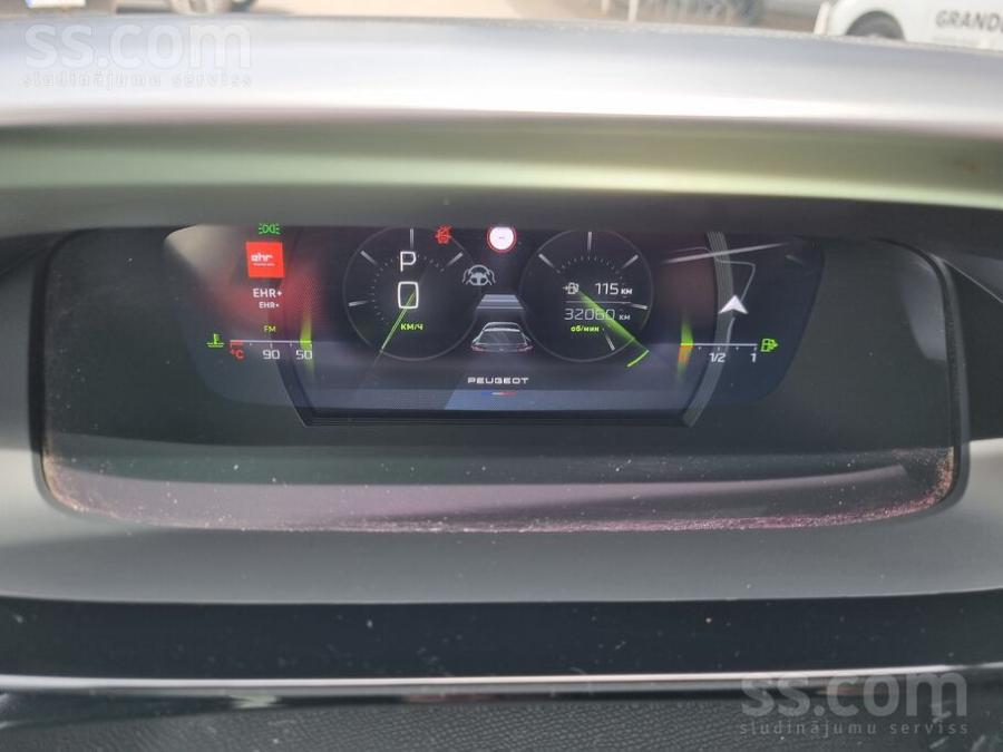 Зеленый Пежо 408 2023 в Рига, объемом двигателя 1.20 л и пробегом 32 тыс. км за 25500 €, фото 10 на AUTOMOTO.COM.LV