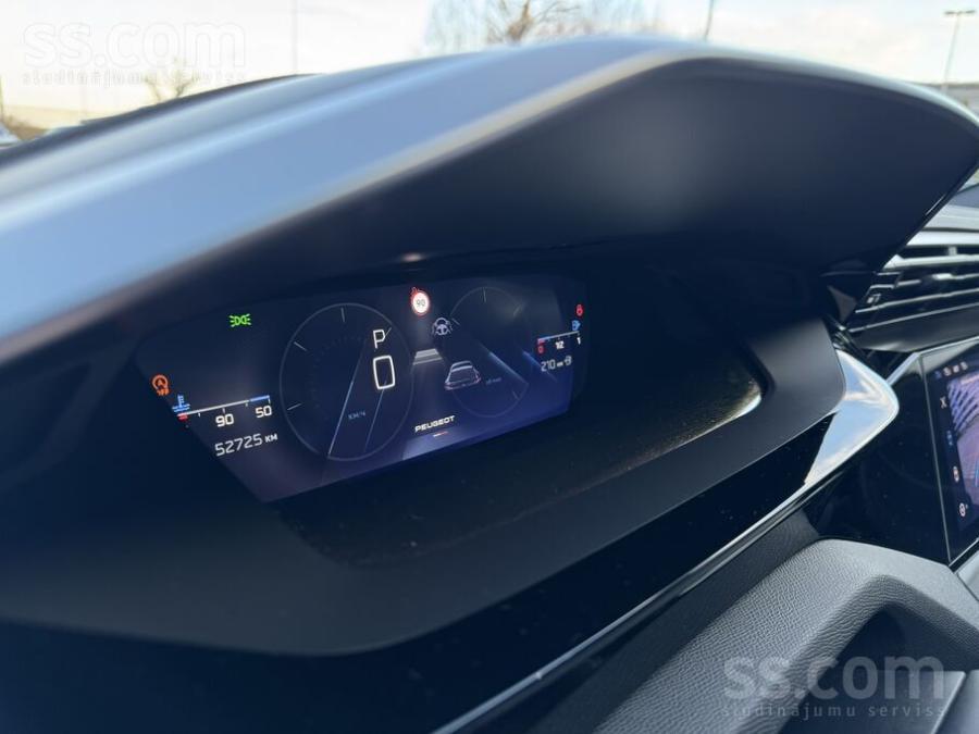 Green Peugeot 408 2023 in Riga, with an engine capacity of 1.20 L and mileage of 57 thousand km for 22900 €, photo 11 on AUTOMOTO.COM.LV
