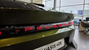 Green Peugeot 408 2026 in Kaunas, with an engine capacity of 1.20 L and mileage of 0 thousand km for 33900 €, photo 10 on AUTOMOTO.COM.LV