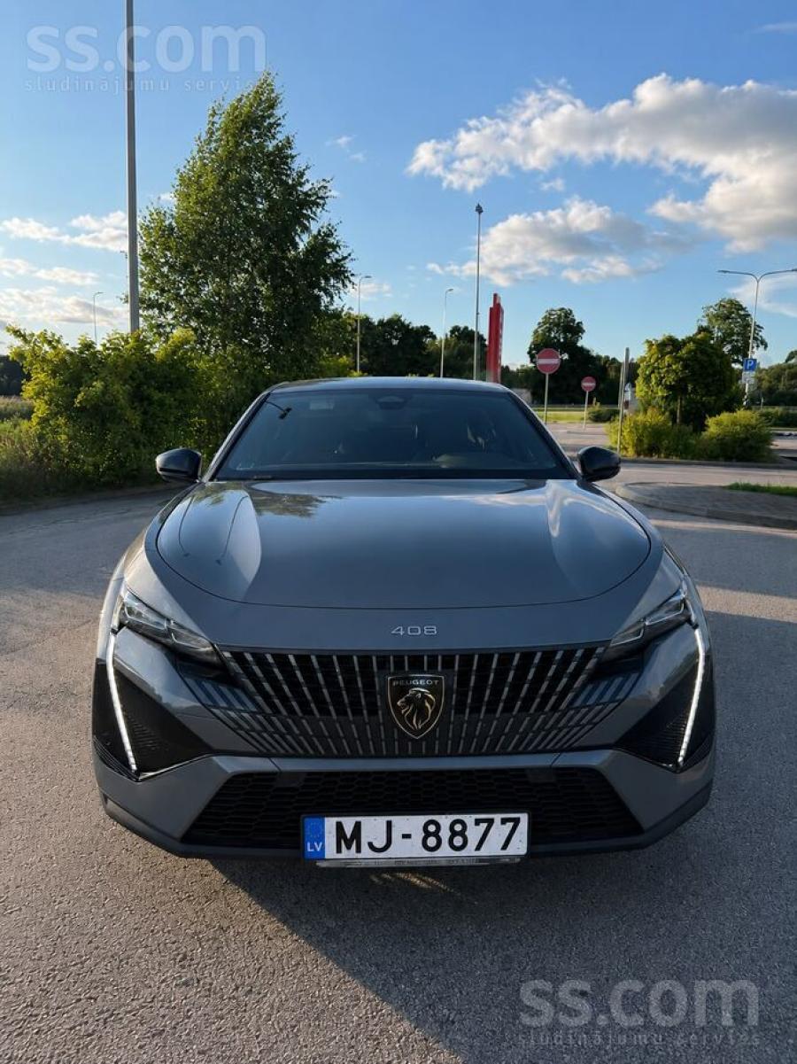Pelēks Peugeot 408 2023 Ogre, ar dzinēja tilpumu 1.20 L un nobraukumu 53 tūkst. km par 22500 €, foto 3 vietnē AUTOMOTO.COM.LV