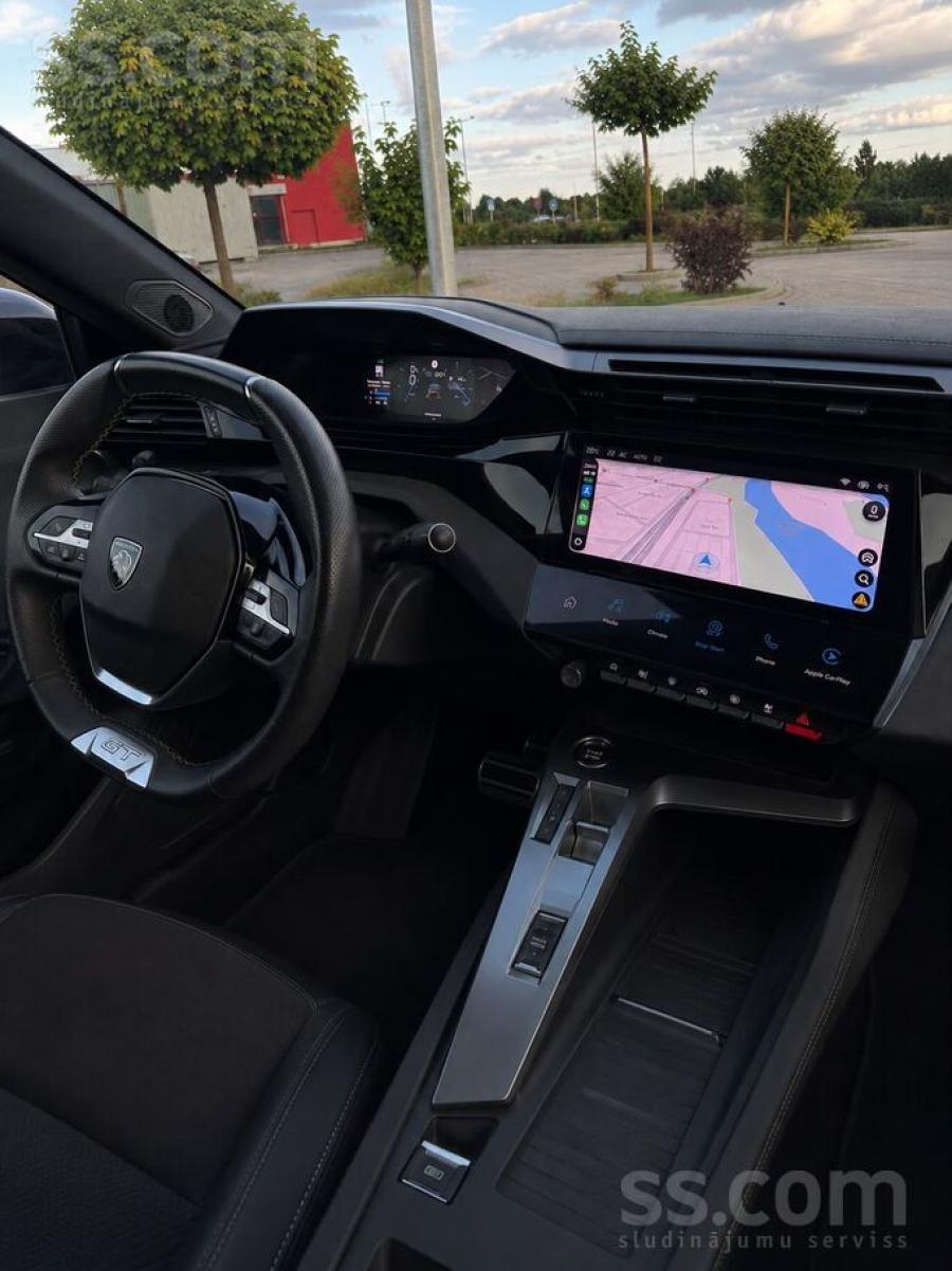 Pelēks Peugeot 408 2023 Ogre, ar dzinēja tilpumu 1.20 L un nobraukumu 53 tūkst. km par 22500 €, foto 5 vietnē AUTOMOTO.COM.LV