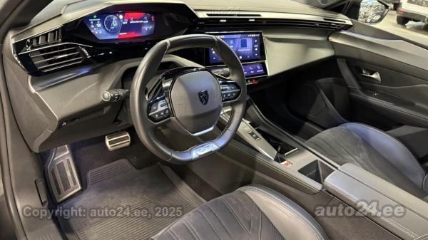 Grey Peugeot 408 2023 in Riga, with an engine capacity of 1.20 L and mileage of 49 thousand km for 23900 €, photo 11 on AUTOMOTO.COM.LV