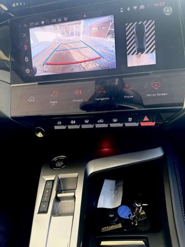 Pelēks Peugeot 408 2023 Varėna, ar dzinēja tilpumu 1.20 L un nobraukumu 37 tūkst. km par 26500 €, foto 11 vietnē AUTOMOTO.COM.LV