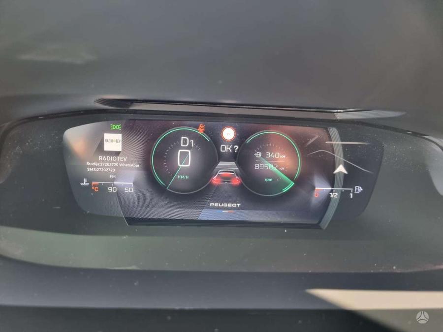 Pelēks Peugeot 408 2023 Rīga, ar dzinēja tilpumu 1.20 L un nobraukumu 90 tūkst. km par 22200 €, foto 10 vietnē AUTOMOTO.COM.LV