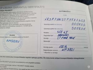 Pelēks Peugeot 408 2023 Rīga, ar dzinēja tilpumu 1.20 L un nobraukumu 90 tūkst. km par 22200 €, foto 14 vietnē AUTOMOTO.COM.LV