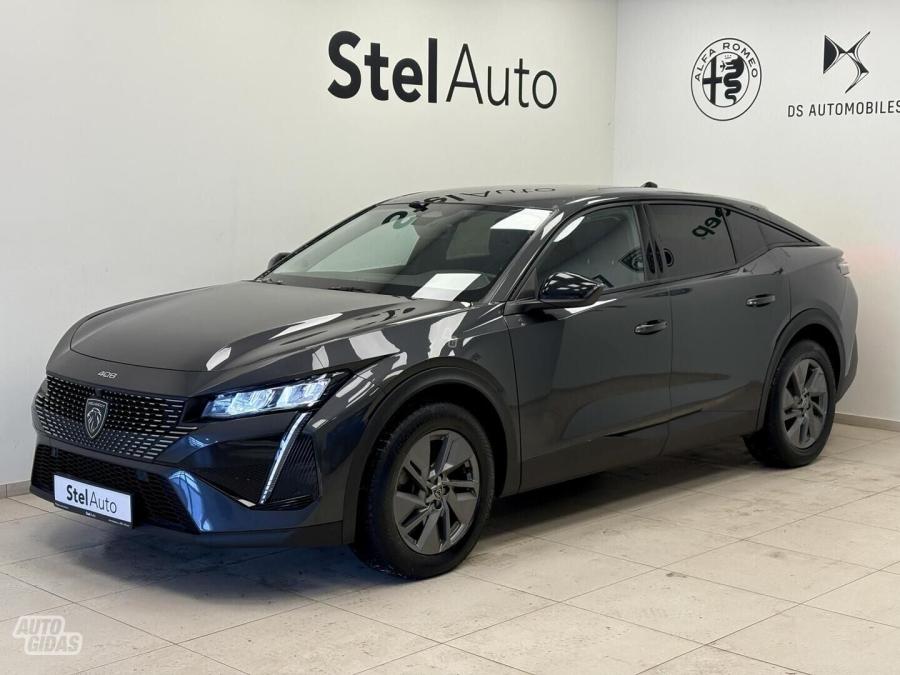 Pelēks Peugeot 408 2023 Viļņa, ar dzinēja tilpumu 1.20 L un nobraukumu 60 tūkst. km par 22900 €, foto 1 vietnē AUTOMOTO.COM.LV