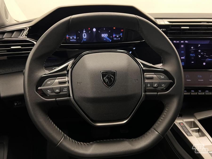 Grey Peugeot 408 2023 in Vilnius, with an engine capacity of 1.20 L and mileage of 52 thousand km for 22000 €, photo 12 on AUTOMOTO.COM.LV