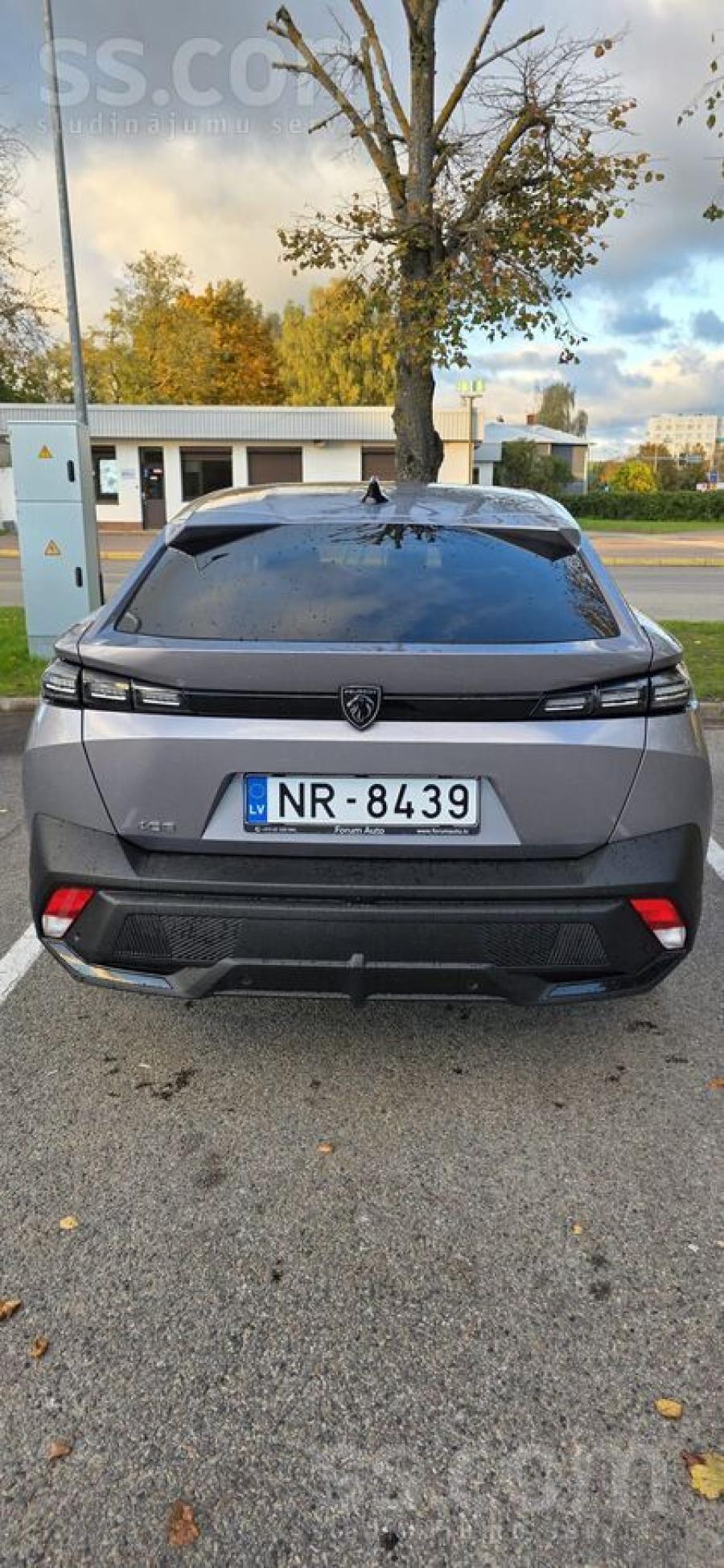 Pelēks Peugeot 408 2023 Rīga, ar dzinēja tilpumu 1.20 L un nobraukumu 60 tūkst. km par 21455 €, foto 5 vietnē AUTOMOTO.COM.LV