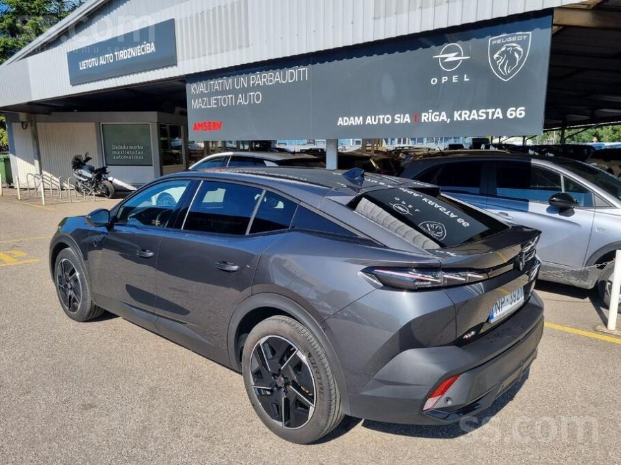 Pelēks Peugeot 408 2023 Rīga, ar dzinēja tilpumu 1.20 L un nobraukumu 90 tūkst. km par 22200 €, foto 5 vietnē AUTOMOTO.COM.LV