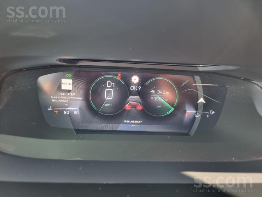 Pelēks Peugeot 408 2023 Rīga, ar dzinēja tilpumu 1.20 L un nobraukumu 90 tūkst. km par 22200 €, foto 10 vietnē AUTOMOTO.COM.LV