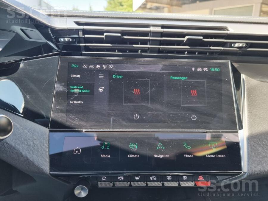 Pelēks Peugeot 408 2023 Rīga, ar dzinēja tilpumu 1.20 L un nobraukumu 90 tūkst. km par 22200 €, foto 12 vietnē AUTOMOTO.COM.LV