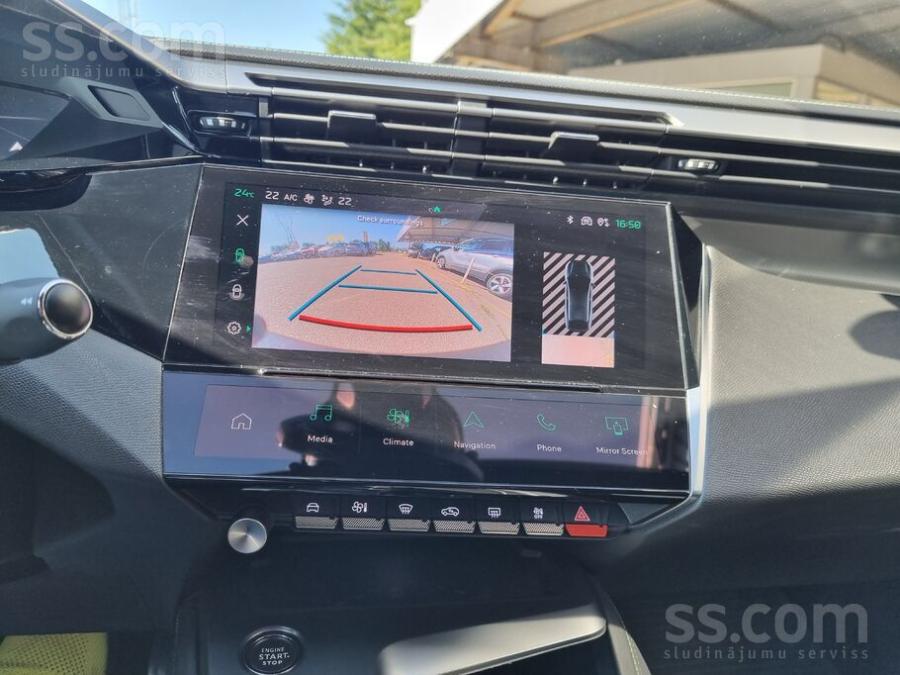 Pelēks Peugeot 408 2023 Rīga, ar dzinēja tilpumu 1.20 L un nobraukumu 90 tūkst. km par 22200 €, foto 13 vietnē AUTOMOTO.COM.LV