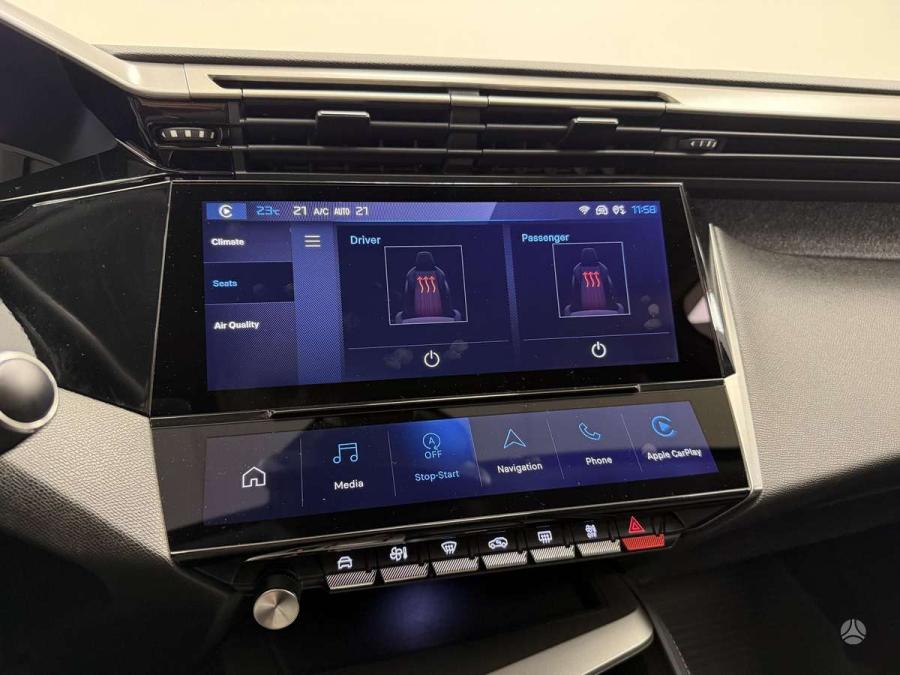 Pelēks Peugeot 408 2023 Viļņa, ar dzinēja tilpumu 1.20 L un nobraukumu 81 tūkst. km par 21490 €, foto 21 vietnē AUTOMOTO.COM.LV